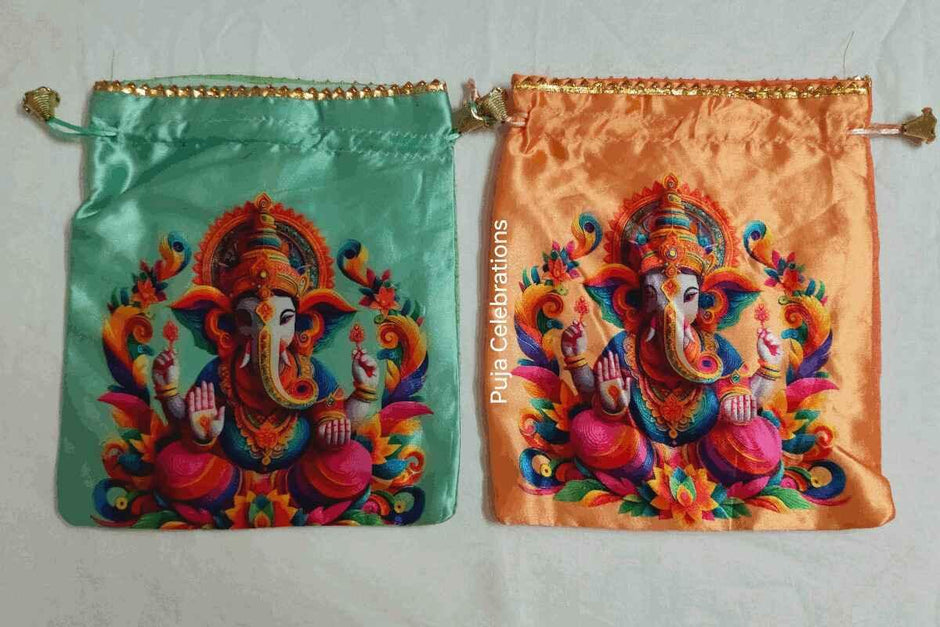 Potli Bags for Return Gifts | Designer Potli Bags – Puja Celebrations
