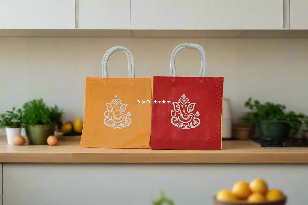 Tambulam & Jute Bags – Puja Celebrations