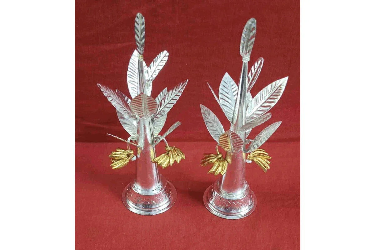 German Silver Banana Tree Pair | German silver banana tree online ...