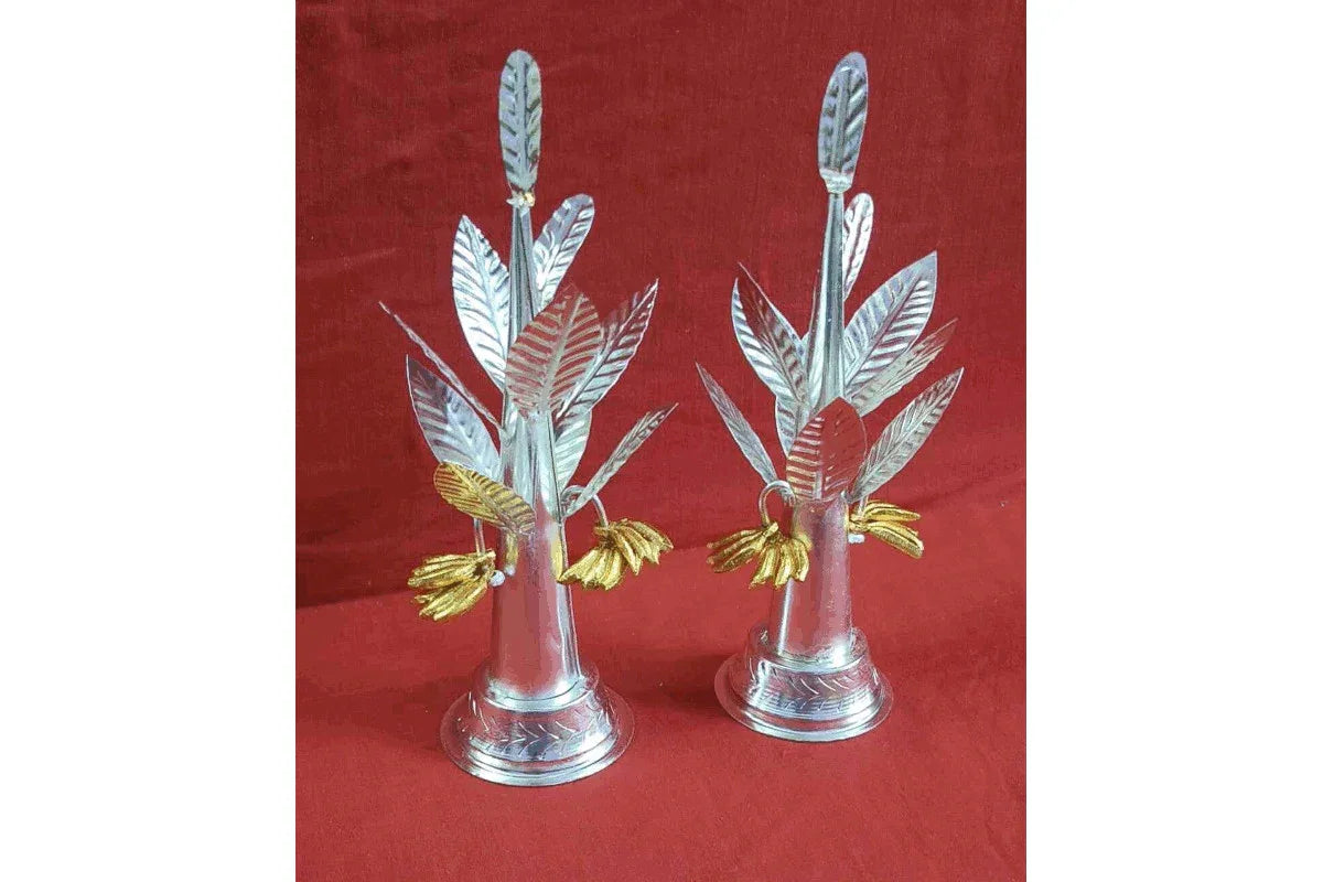 German Silver Banana Tree Pair | German silver banana tree online ...