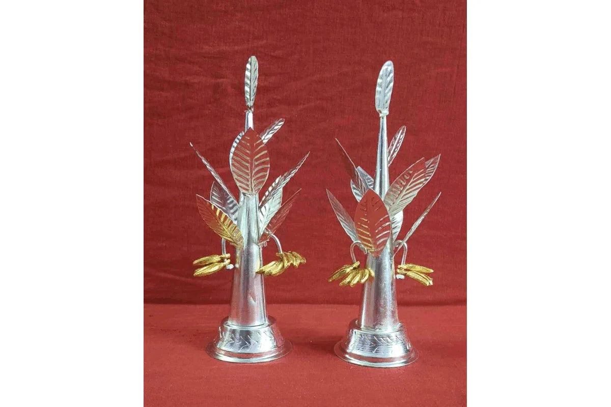 German Silver Banana Tree Pair | German silver banana tree online ...