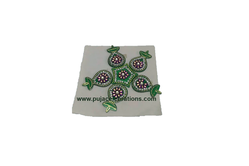 Acrylic Baby Kolam Rangoli – Puja Celebrations