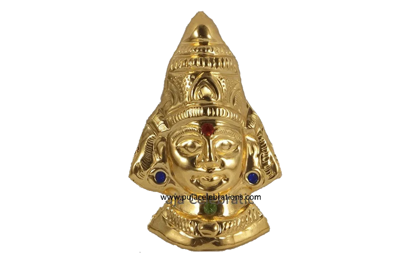 Amman Face Brass Metal | Lakshmi Devi Face Online Shopping – Puja ...